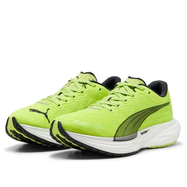 PUMA Deviate Nitro 2 Running Sneakers - Lime Pow