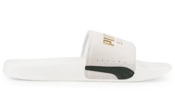 PUMA Lead Cat 2.0 Suede Classic Slide - White