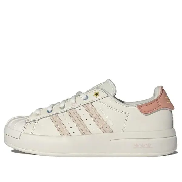 Adidas Superstar Ayoon Low Top Sneakers - White/pink