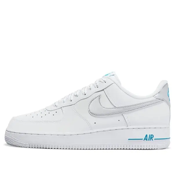 Nike Force 1 '07 Low Top Sneakers - White/blue