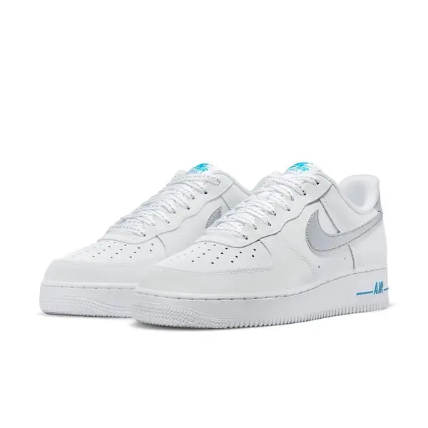 Nike Force 1 '07 Low Top Sneakers - White/blue