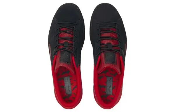 PUMA X Batman Suede Classic "black Barbados Cherry" Sneakers