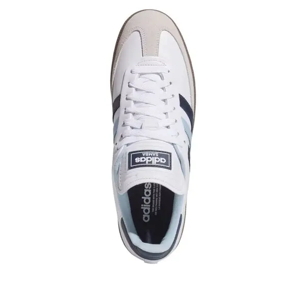 Adidas Samba Spikeless Golf Sneakers - Cloud White/night Indigo/clear Sky