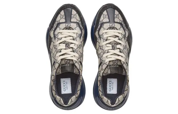 Gucci Gg Rhyton Monogram Sneakers