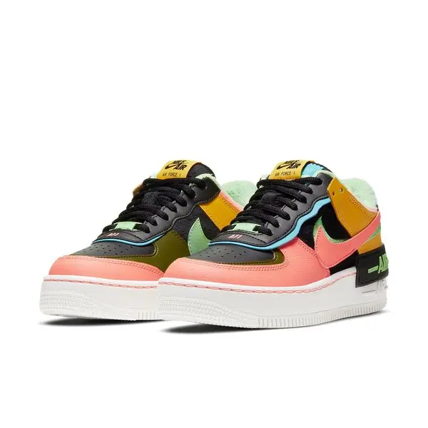 Nike Force 1 Shadow Se "solar Flare Atomic Pink