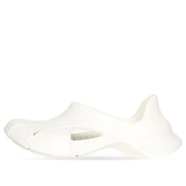 Balenciaga Mold Closed Sandals - White