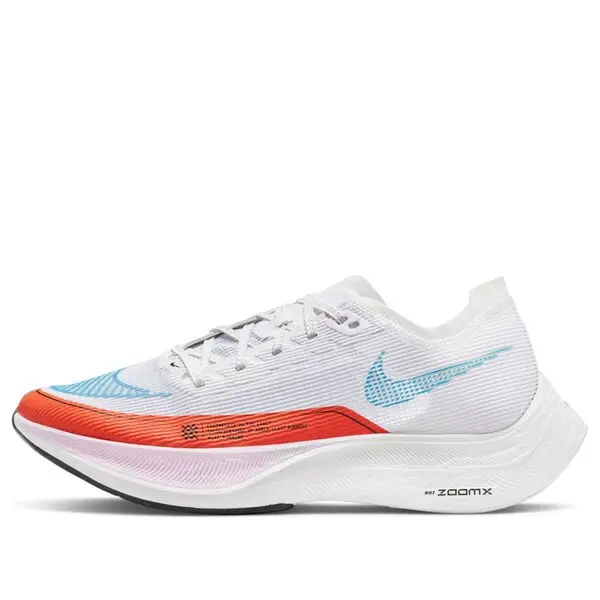 Nike Zoomx Vaporfly Next% 2 Athletic Sneakers - White/rush Orange/doll