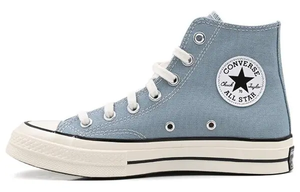 CONVERSE Chuck 70 Vintage Canvas High Top Sneakers - Cocoon Blue/egret/black