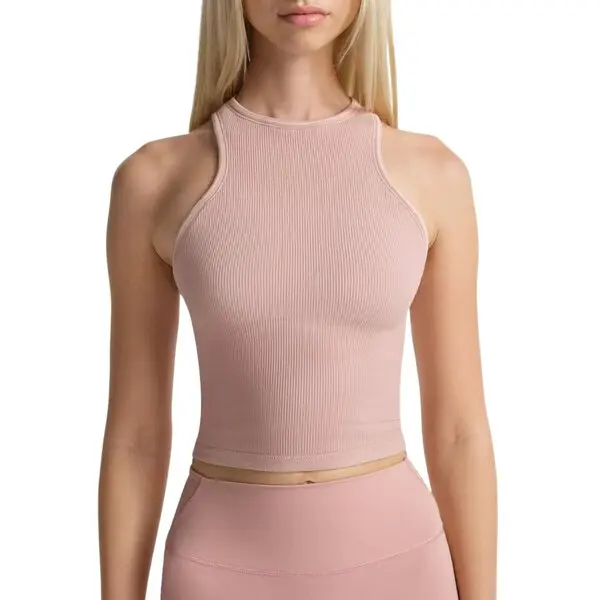 Nike X Skims Ribbed Seamless Racer Front Tank