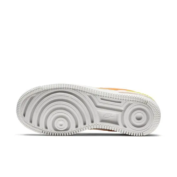 Nike Force 1 Shadow Sneakers - White/orange/pink