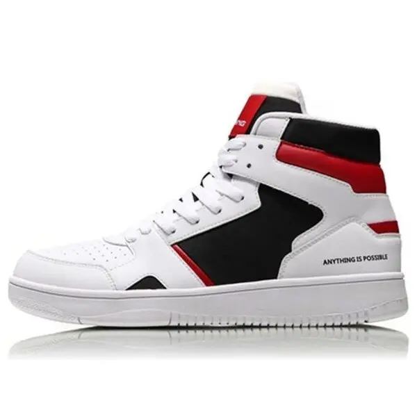 LI-NING Rider Hi Sneakers - Red/white/black