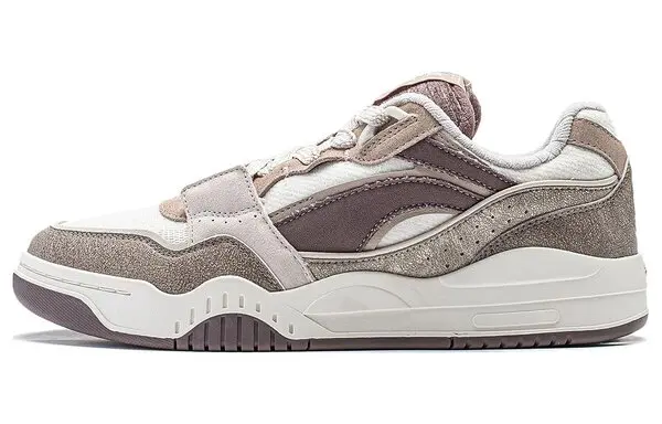 LI-NING Moon White 'brown White' Sneakers - Brown/white