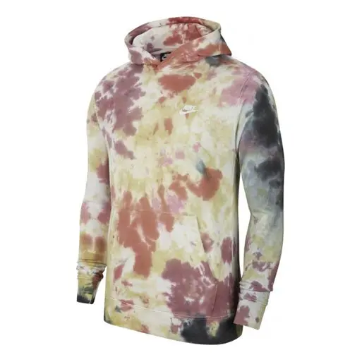 Nike Tie-dye Loose Fit Hoodie - Colorblock