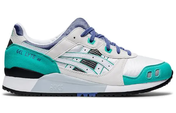 Asics Gel Lyte 3 Og Retro "teal" 2020 Sneakers - White/green