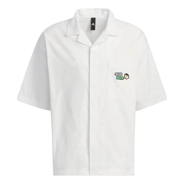 Adidas Graphic Shirts - White