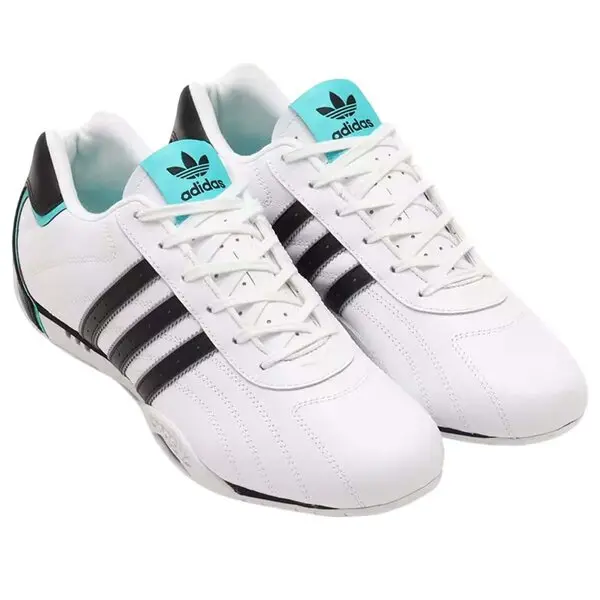 Adidas X Mercedes Amg Petronas F1 Team Adiracer Lo Sneakers - Cloud White/core Black/silver Metallic