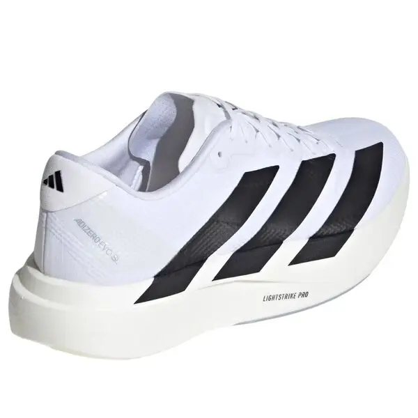 Adidas Adizero Evo Sl Woven 'white Black - Cloud White/core Black/dash Gray