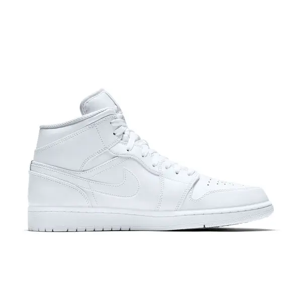 JORDAN 1 Retro Mid 'pure Platinum - White