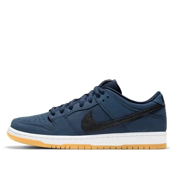 Nike Dunk Low Pro Iso Sb 'navy Gum' Sneakers - Blue