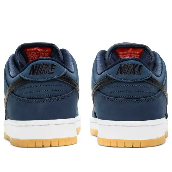 Nike Dunk Low Pro Iso Sb 'navy Gum' Sneakers - Blue