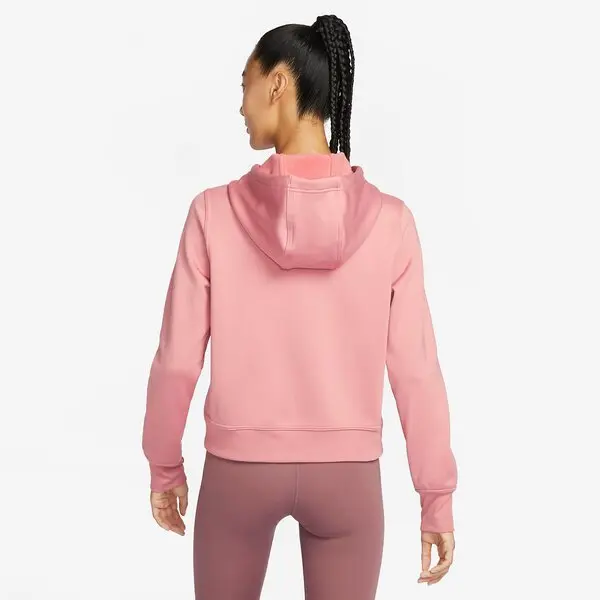 Nike Flight Fleece Pullover Hooded Top - Pink