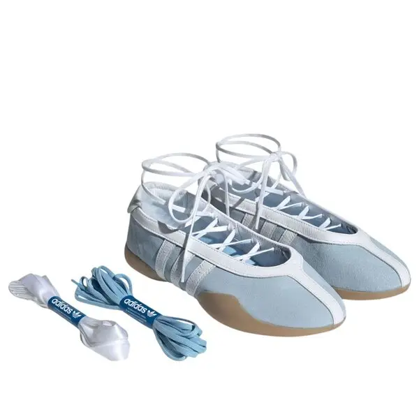 Adidas Taekwondo Ballet Flats - Clear Sky/cloud White/gum