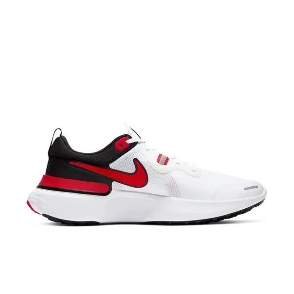 Nike React Miler Athletic Sneakers - White/red/black
