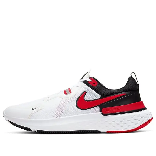 Nike React Miler Athletic Sneakers - White/red/black