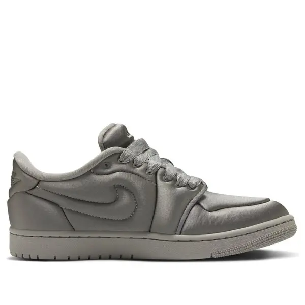 JORDAN 1 Low Method Of Make Satin Sneakers - Grey