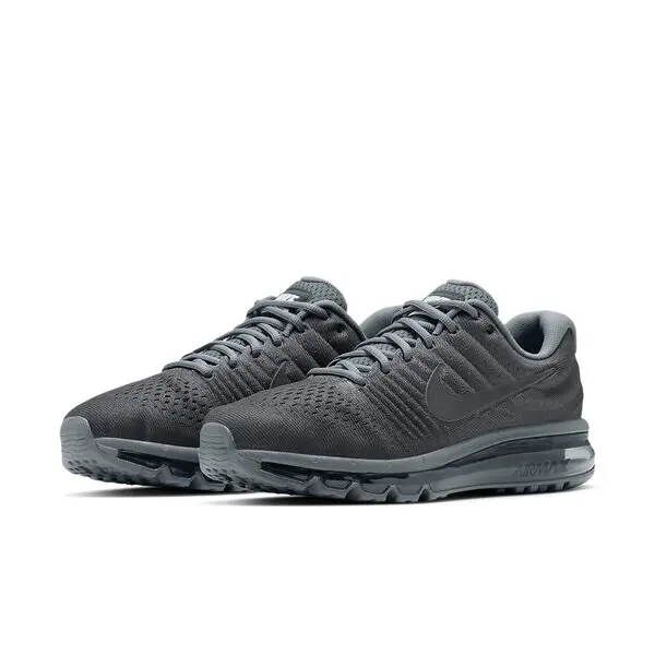 Nike Max 2017 "cool Grey" Athletic Sneakers - Brown