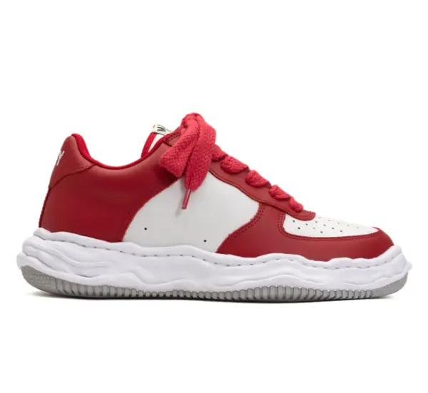 Mihara Yasuhiro Wayne Og Sole Leather Low-top Sneaker