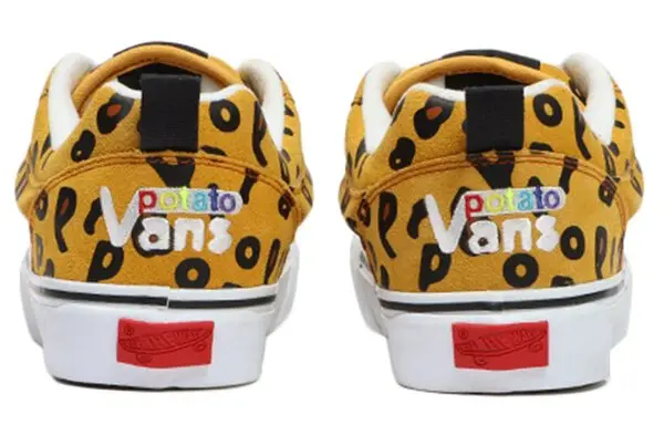VANS Imran Potato X Knu-skool Vr3 Lx 'leopard Print - Yellow