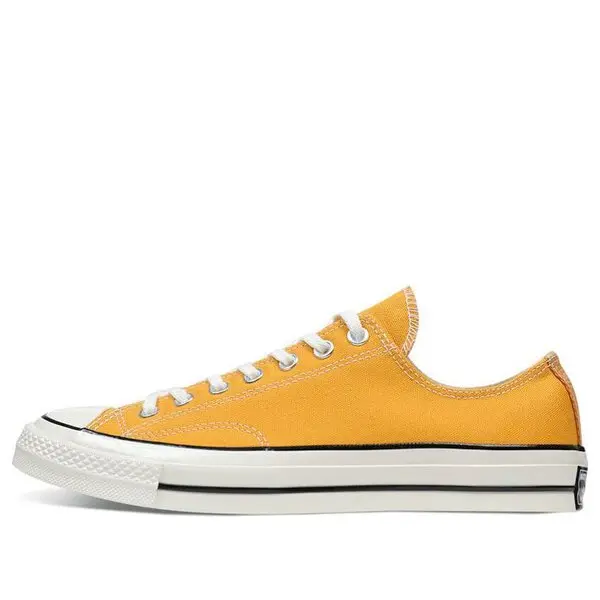 CONVERSE Chuck 70 Low Top Lace Up Sneakers - Yellow