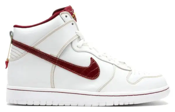 Nike Dunk High Premium "mafia Pack" Sneakers - White