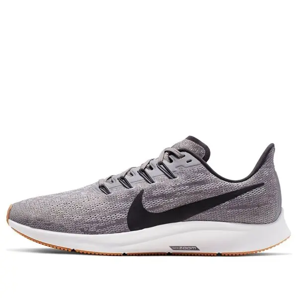 Nike Zoom Pegasus 36 Gunsmoke Athletic Sneakers - Black