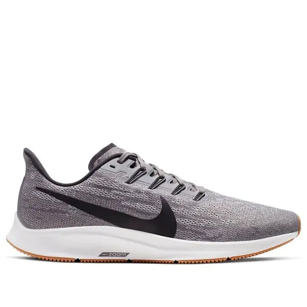 Nike Zoom Pegasus 36 Gunsmoke Athletic Sneakers - Black