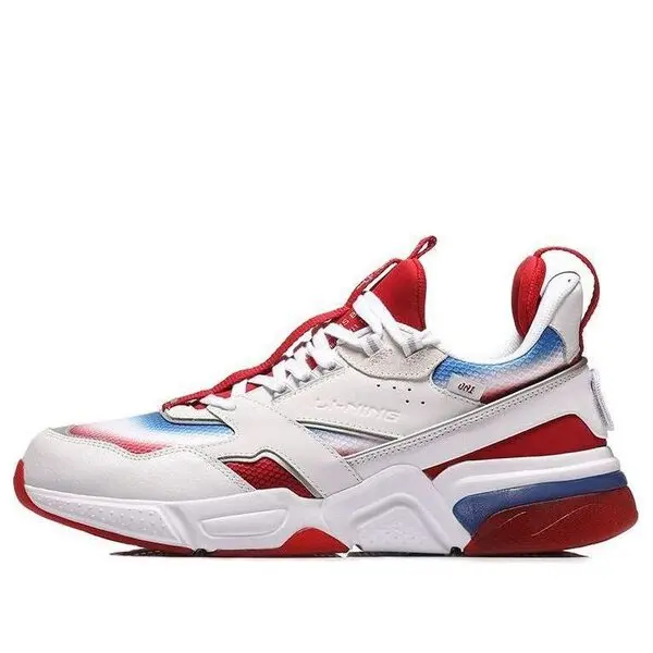 LI-NING 001 R-1 Paris Fashion Week Sneakers - White/red