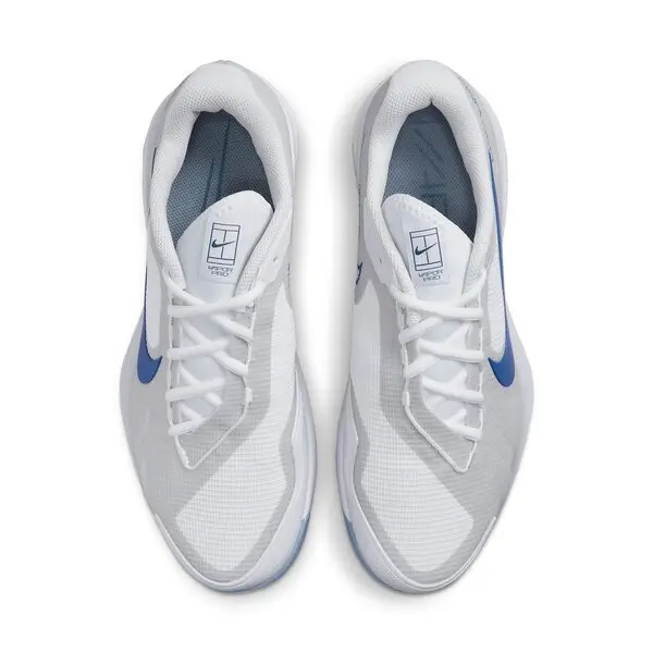 Nike Nikecourt Air Zoom Vapor Pro Tennis Shoes - Grey/blue