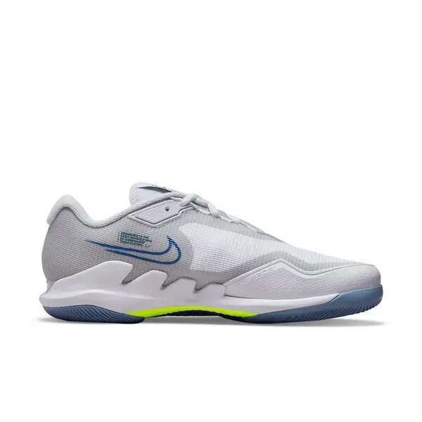 Nike Nikecourt Air Zoom Vapor Pro Tennis Shoes - Grey/blue