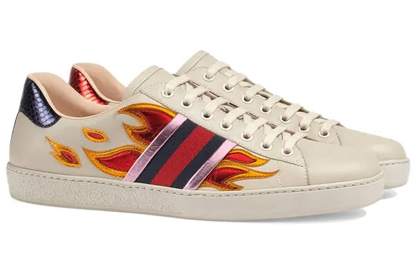 Gucci Ace Flames Sneakers