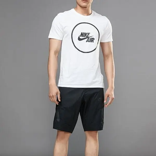 Nike Logo Waterproof Zipper Cargo Shorts