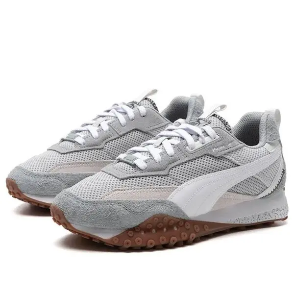 PUMA Blktop Rider Preppy Sneakers - Grey/white