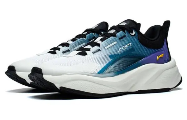 LI-NING Soft Aglt051-7 Athletic Sneakers - Blue/white/purple