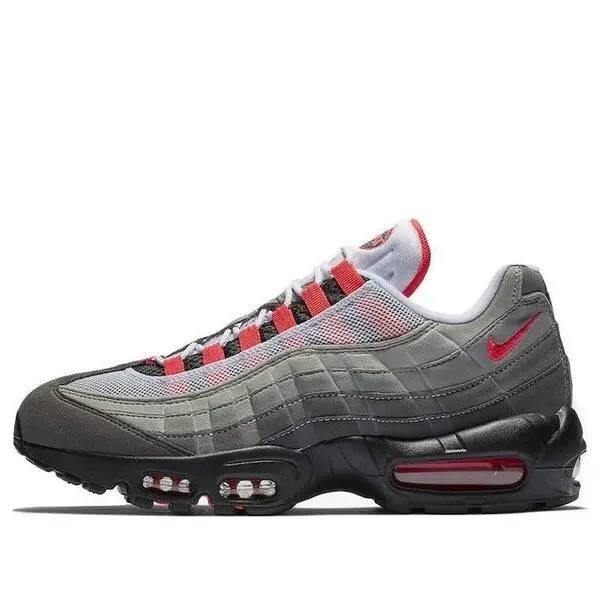Nike Max 95 Og "solar Red" Sneakers - Black/orange