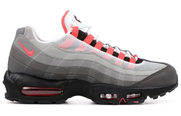 Nike Max 95 Og "solar Red" Sneakers - Black/orange