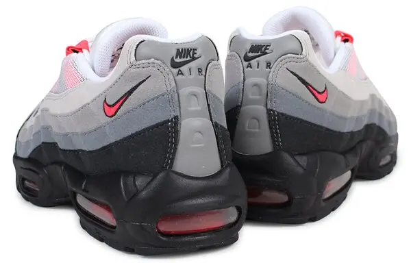 Nike Max 95 Og "solar Red" Sneakers - Black/orange