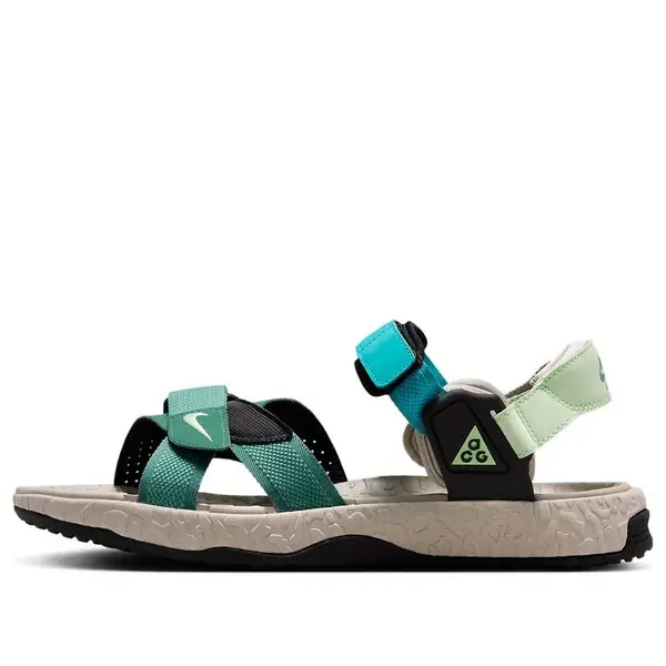 Nike Air Deschutz+ Sandals - Teal/green/white
