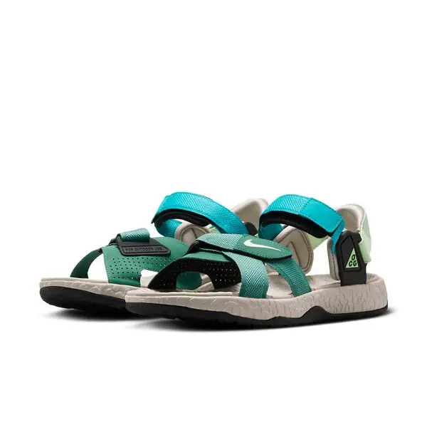 Nike Air Deschutz+ Sandals - Teal/green/white