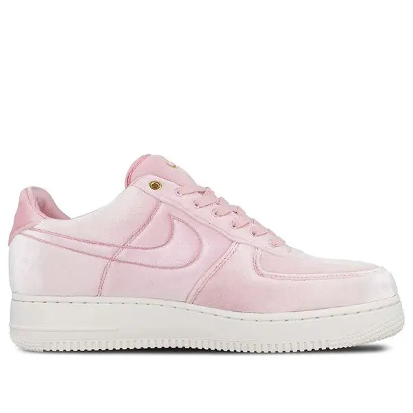 Nike Force 1 Low '07 Premium Velour Sneakers - Pink