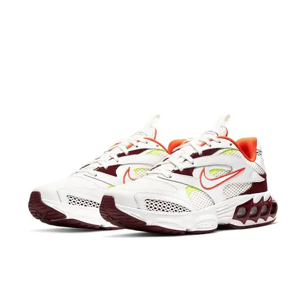Nike Zoom Air Fire Sneakers - White Orange